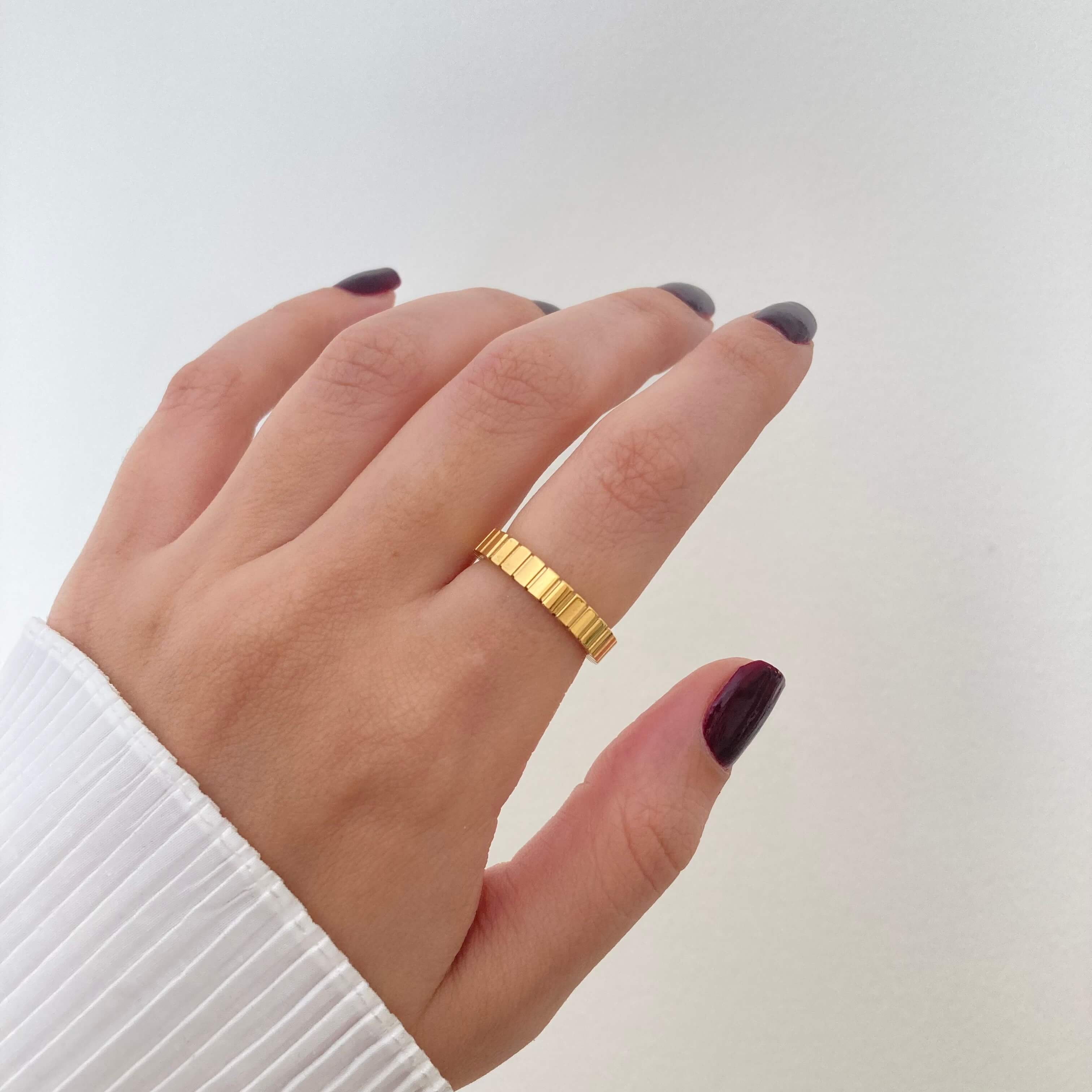 Ribbed Ring – Embellished.co