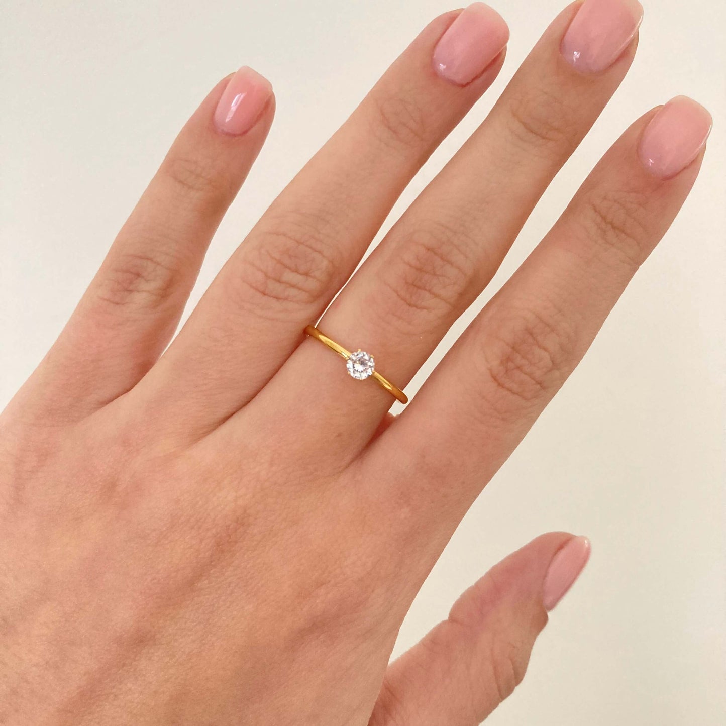 Simple Stone Ring – Embellished.co