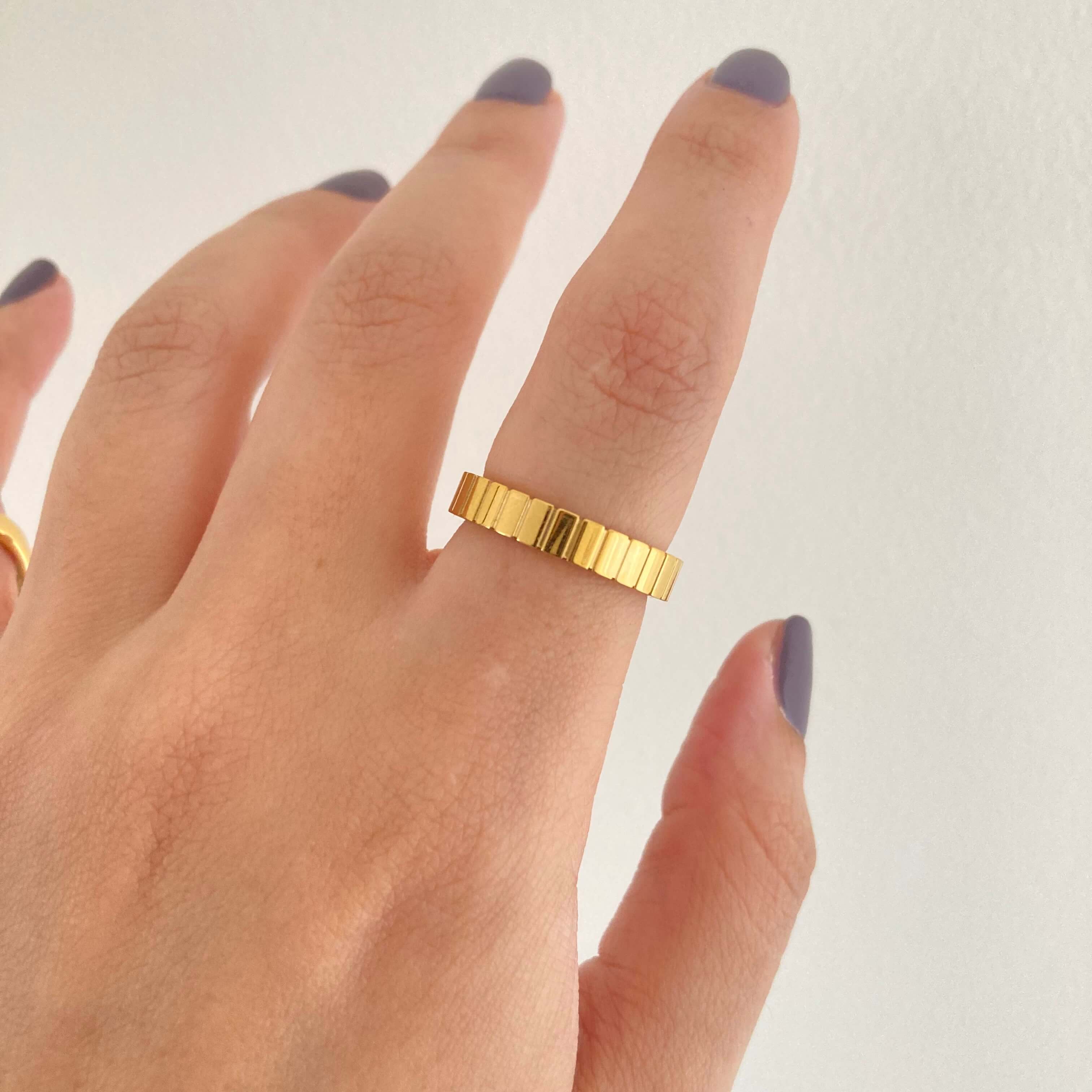 Ribbed Ring – Embellished.co